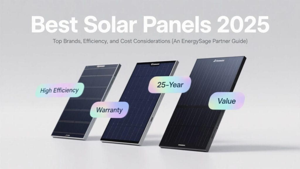 Best Solar Panels 2025: Top Brands, Efficiency, and Cost Considerations ...