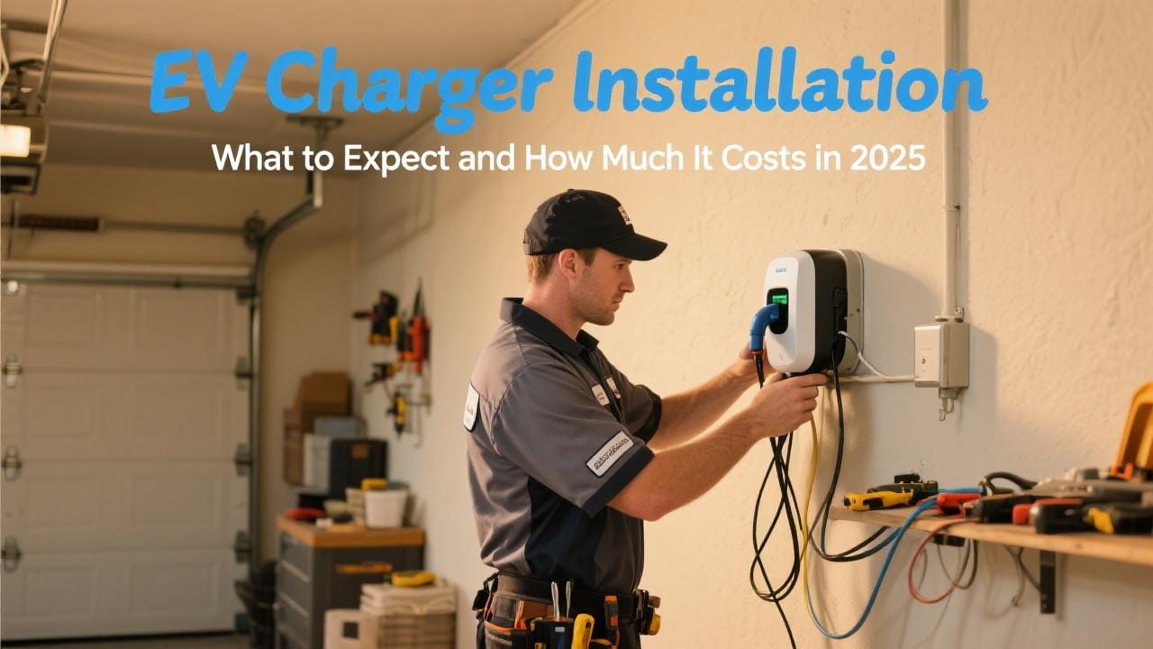 EV Charger Installation: What to Expect and How Much It Costs in 2025 - EnergySave Pro