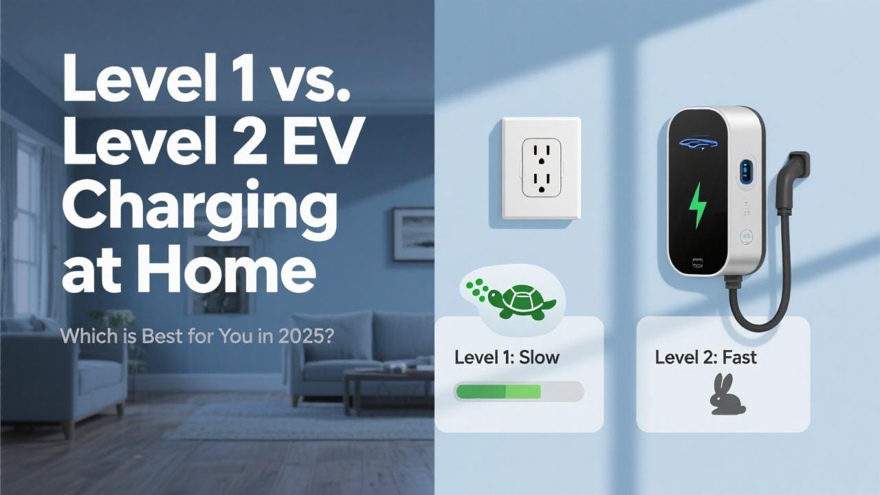 Level 1 vs. Level 2 EV Charging at Home: Which is Right for You in 2025 ...