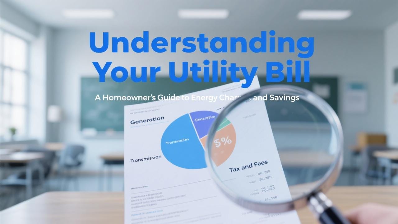 Understanding Your Utility Bill: A Homeowner's Guide to Energy Charges ...
